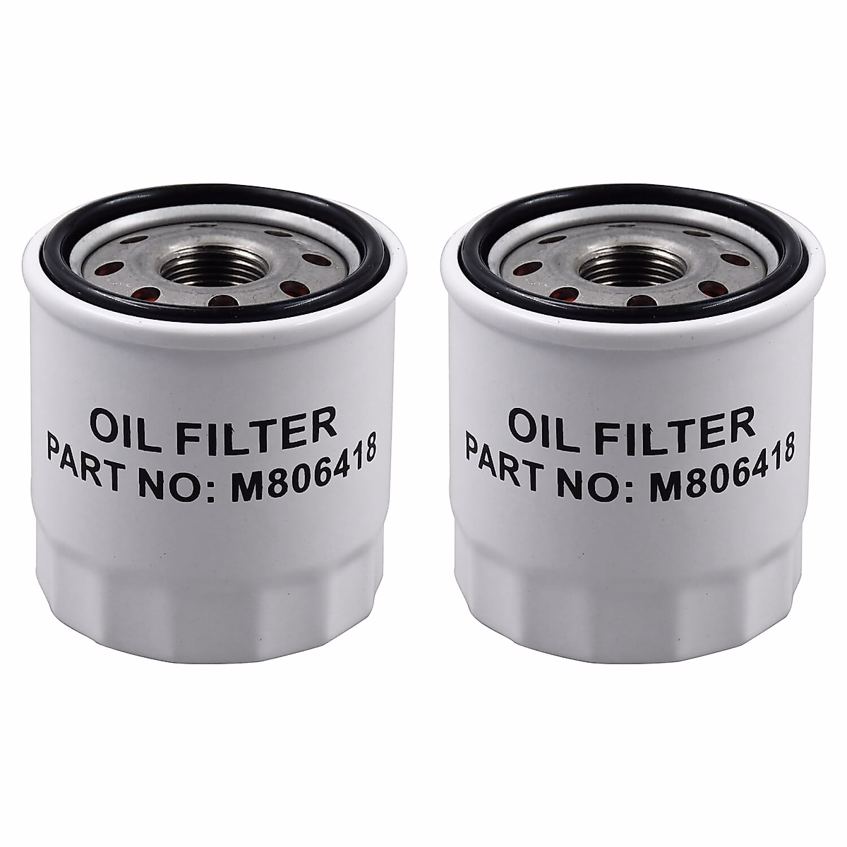 Disenparts M806419 Oil Filter 2 PCS M806418 Compatible with John Deere 500 570 575 670 675 770 790 870 1070 1515 1445 1545 1545 1565 1570 2025R 2027R 2032R 2036R 3005 3032E 3033R 4005 4044M 4049M
