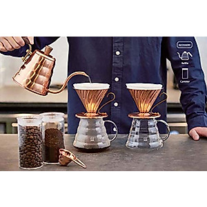 Hario V60 Glass Range Coffee Server, 600ml, Clear