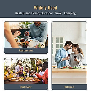 Manual Wine Opener - Multifunctional Zinc Alloy Premium Wing Corkscrew Wine Bottle Opener - Built-In Beer Cap Openers Accessories - Used In Kitchen, Restaurant & Bar (Black)