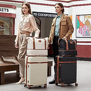 Joyway Luggage 20 Inch Carry On Luggage Sets, Expandable Suitcase Set with Spinner Wheel and TSA Lcok, Hard Shell 3 Piece Luggage Sets for Travel