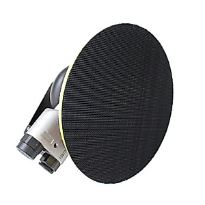 AirVANTAGE Industrial Grade Random Orbital Air Sander Non-Vacuum With Low-Profile Pad, 1/4 in. NPT Air Inlet (6": 3/32- Hook & Loop)
