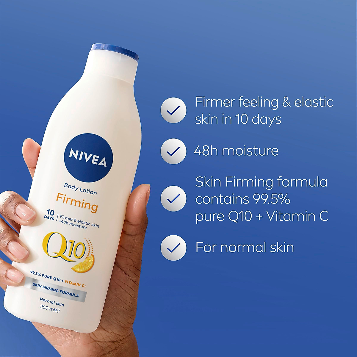 Nivea Q10 Energy Plus Firming Body Lotion - 250 ml
