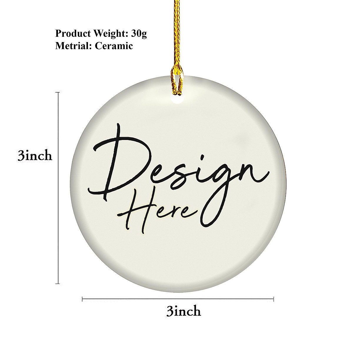 YANBI Halloween Ornament - Horror Themed Ceramic Ornament for Christmas, Halloween Decorations