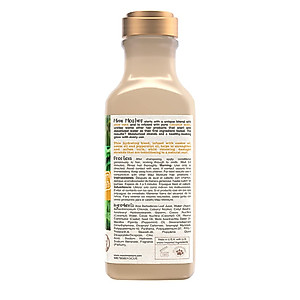 Maui Moisture Strength & Length + Castor & Neem Oil Conditioner, Curly Hair Product for Dry, Damaged Hair, 13 Fl Oz