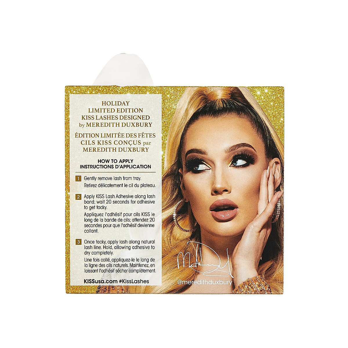 KISS X MEREDITH DUXBURY Limited Edition False Eyelashes, ‘4AM’, 1 Pair