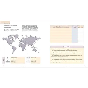Family Tree Workbook: 30+ Step-by-Step Worksheets to Build Your Family History
