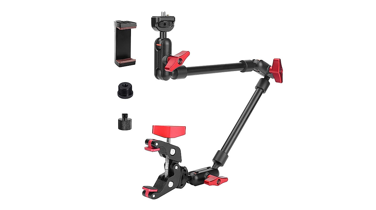 JEBUTU Upgraded 22in/57cm Adjustable Articulating Friction Magic Arm ...