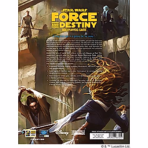 EDGE Studio Star Wars Force and Destiny Game Knights of Fate Expansion Roleplaying Game Strategy Game for Adults and Kids Ages 10+ 2-8 Players Average Playtime 1 Hour Made