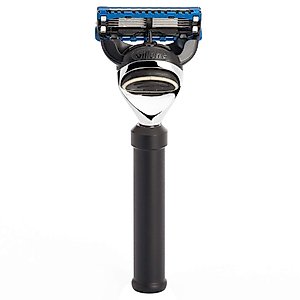 MÜHLE TRAVEL Black Anodised Aluminum 5-Blade Razor Travel Razor