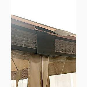 Garden Winds Replacement Canopy Top Cover for Lakewood Gazebo - RipLock 350