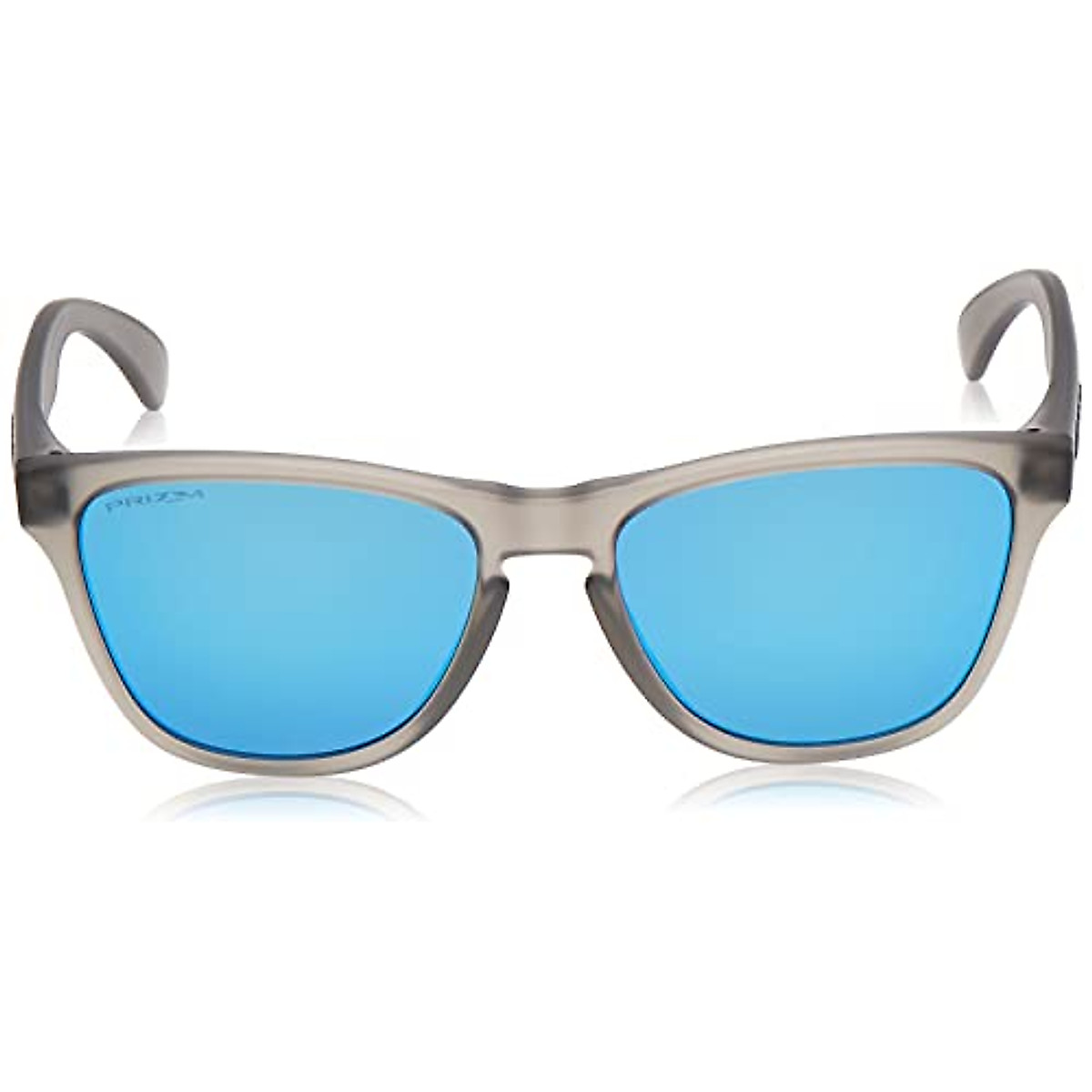 Oakley Youth OJ9006 Frogskins XS Square Sunglasses, Matte Grey Ink/Prizm Sapphire, 53 mm