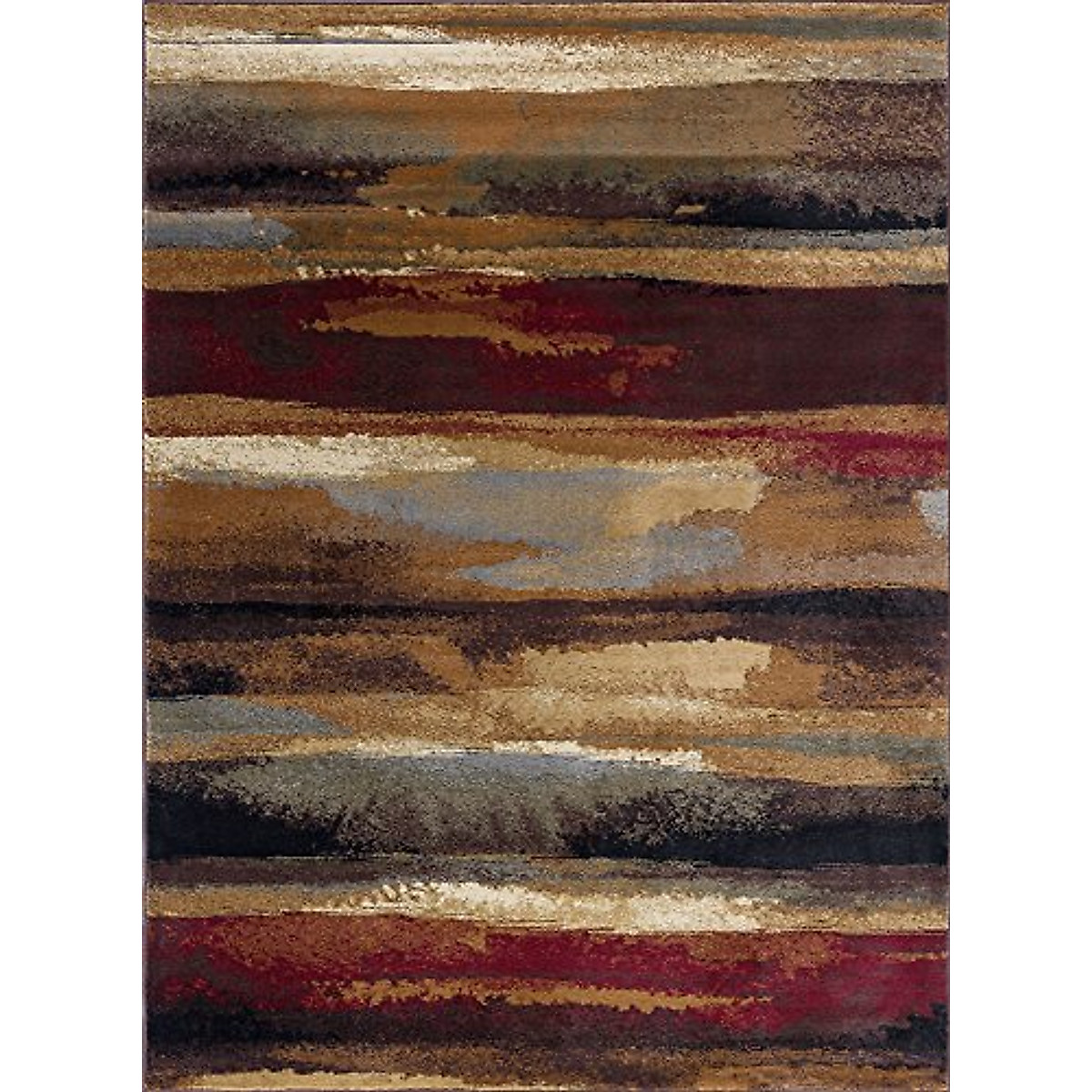 Universal Rugs Dakota Modern Contemporary Large 8x10 Area Rug for Living Room, Dining, Bedroom, Entryway, Kitchen, Hallway, Alfombras para Salas Modernas Grandes, 7 ft 10 in x 10 ft 3 in, Multi-color