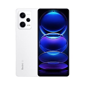 Xiaomi Redmi Note 12 Pro 5G + 4G (128GB + 6GB) Factory Unlocked 6.67" 50MP Triple Camera (Only Tmobile/Metro/Mint USA Market) + Extra (w/Fast Car Charger Bundle) (Porcelain White)