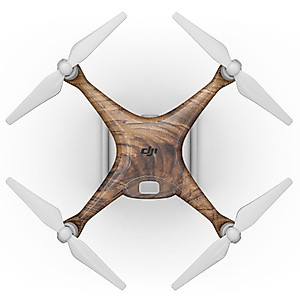 Design Skinz Design Skinz Raw Wood Planks V11 Full-Body Wrap Decal Skin-Kit Compatible with The Drone DJI Phantom 4