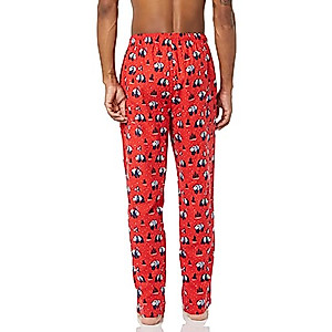 Amazon Essentials Men's Flannel Pajama Pant - Discontinued Colors, Red Panda, X-Large