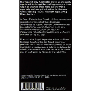Toppik Hair Fiber Spray Applicator for Thinning Hair Care, 1 Applicator