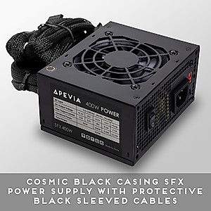 APEVIA SFX-AP400W Mini ITX Solution / Micro ATX / SFX 400W Power Supply