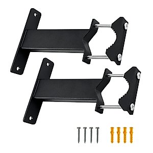 KSWLOR Patio Umbrella Holder Stand, Heavy-Duty Umbrella Clamp,Outdoor Umbrella Base Umbrella Clamp Mount Bracket for Deck Balcony Bench Courtyard Outdoor Railing Antenna Mast Clamp (Fit MAX OD 2 inch)