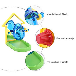PATKAW Parrot Feeding Perch Bird Foraging Toy Parrot Foraging Toy Bird cage Feeder Parrot Training Toy Parrot Slow Feeder Birds Toys