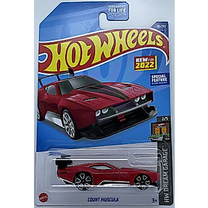 Hot Wheels 2022 - Count Muscula - HW Dream Garage [red] 2/5 - 83/250