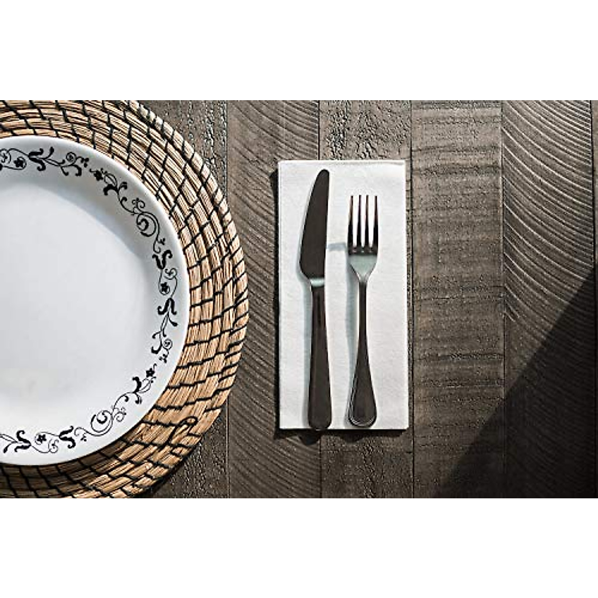 50 Large Disposable Guest Towels for Bathroom, Premium Linen-Like, Multi-Fold, Cloth-Feel Napkins, a Hygienic Solution for Kitchen, Party, Weddings and Events