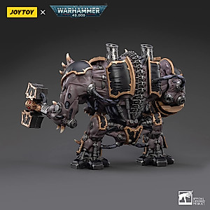 JOYTOY 1/18 Warhammer 40,000 Action Figure Black Legion Helbrute 9-Inch Collection Model Christmas Birthday Gift
