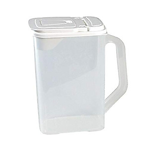 2 Pack Food Storage Container 4 Quart Flour Sugar Bag In Keeper and Dispenser with Handle