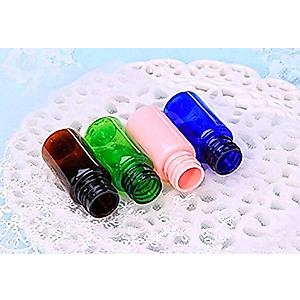 6PCS 10ML 0.34oz BPA Free Brown Empty Portable Pump Press Bottles Jars Pot Container For Makeup Foundations Cosmetic Skin Care Lotion Cream Liquid Essential Oils Serums