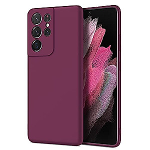 X-level Samsung Galaxy S21 Ultra Case [Dynamic Series] Ultra-Thin Soft Silicone Gel Rubber Shockproof Case with Anti-Scratch Microfiber Lining Cushion for Samsung S21 Ultra 6.8"(2021 Release)
