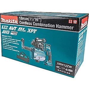Makita XRH12ZW 18V LXT 11/16" AVT Rotary Hammer, Tool Only