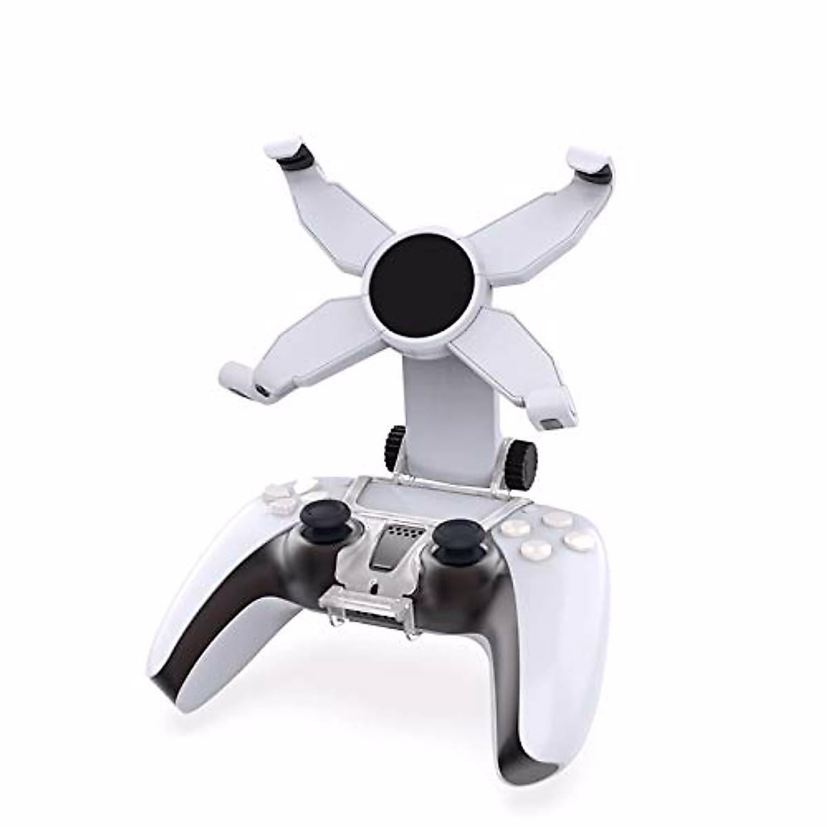 Esenlong Phone Controller Mount Adjustable Cellphone Clip Holder Compatible for PS5 Controller
