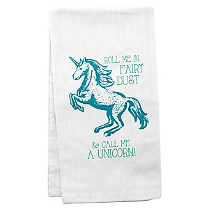 Wit Gifts Tea Towel, Unicorn