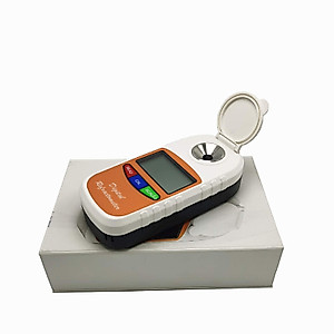 FVRYCA Handheld Honey Digital Auto Refractometer with ATC for Honey Moisture Calibration with 3 Scales,Range 0-90% Brix for Beekeeping,Honey Production,Sweetness or Water Content Test