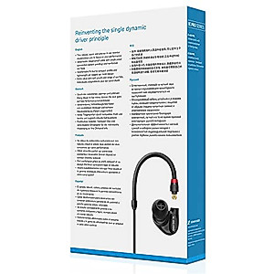 SENNHEISER In- Ear Audio Monitor, Black, Wired (508940)