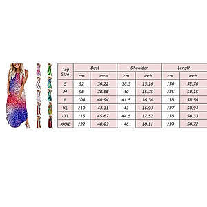 Long Maxi Dresses for Women Summer Women Casual Printing Loose Sundress Long Dress Crisscross Sleeveless Split Maxi Green