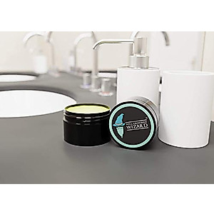 Well Groomed Wizard Beard Balm for Men | Beard Conditioner | Bergamot & Mandarin | 50 ml | Apply with a Brush or Comb