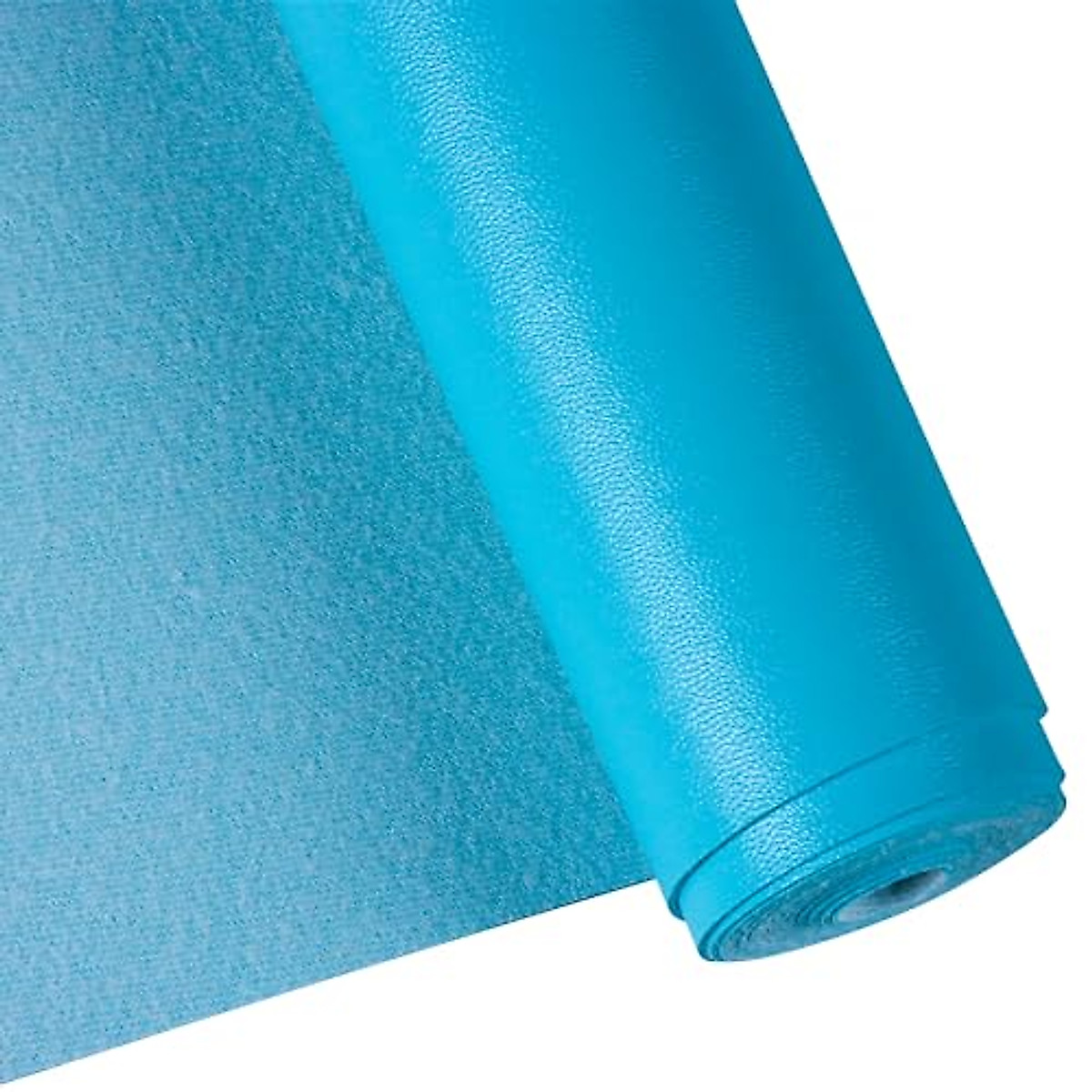 Faux Leather Sheets for Craft One Roll Smooth Surface Leather Fabric Sheets 12"x 53” (30cm x 135cm) Inch Large Size for Leather Earrings Bows Wallets DIY Projects (SkyBlue)