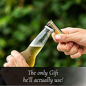 Anniversary Gifts' for Him I Wedding Anniversary Gift' for Husband - Engraved 'To My Husband Love You Always’ - 50. Cal Bottle Opener I Wedding Anniversary for Men Gift Ideas