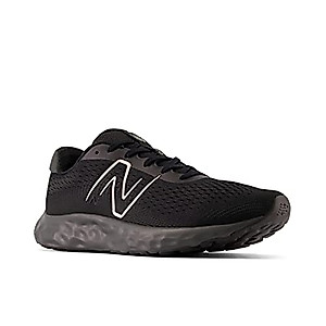New Balance Men's 520 V8 Running Shoe, Black/Black, 11