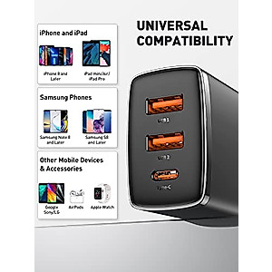 Baseus (Travel Essential) 65W Laptop Power Bank and 30W 3-Port Charger