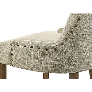 Acme Furniture Yotam Side Chair, Beige