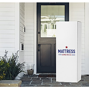 Mattress America Frost 13 Inch Hybrid Pocket Coil Pillow Top Mattress Gel Infused Memory Foam Full