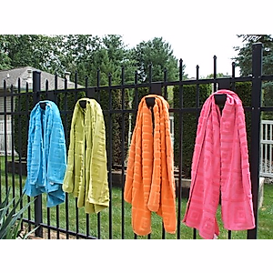 MIDE Products Aluminum Slip-on Fence Hooks, Fits 1-1/4 Inch to 1-5/8 Inch Thick Fences, 10" Long, Black