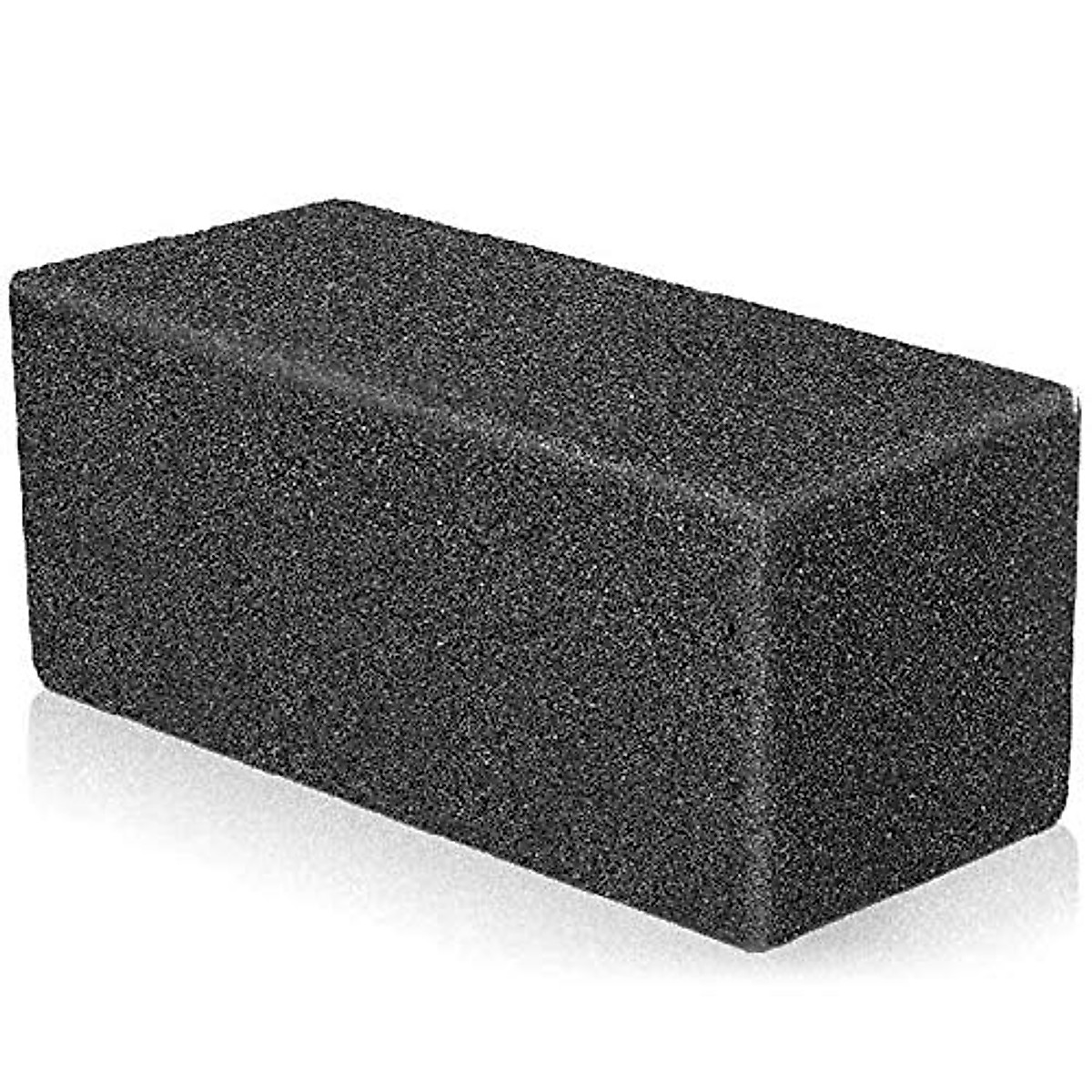 Grill Brick Commercial Grade Grill Cleaning Stone Pumice. For use on Grills, flat tops, griddles, and more. Cleans, Repolishes, and Sanitizes. Effectively Removes Cooked on Dirt, Grime, and Grease.