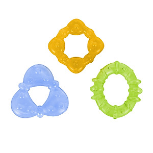 Bright Starts Oball Grasp & Teethe Easy Grasp BPA-Free Infant Teether Toy, Multi-Color, Age 3 Months and up