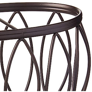 Spectrum Diversified Leaf Holder & Countertop Organizer Traditional Style Utensil Crock for Kitchen Organization & Storage, Cutlery & Flatware Caddy, Bronze