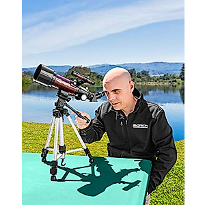 Orion GoScope III 70mm Refractor Travel Telescope