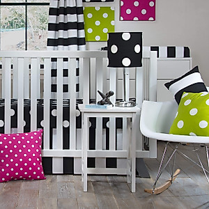 Glenna Jean Apollo Diaper Stacker, Black/White, Standard