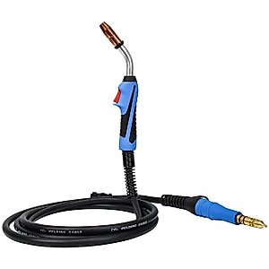 iMeshbean® 250A MIG Welding Gun Torch Stinger Replacement for the Miller M25 Millermatic & Hobart H-10 (195957), H100S2-10 (245924) Welder Parts (169598 15 FT)