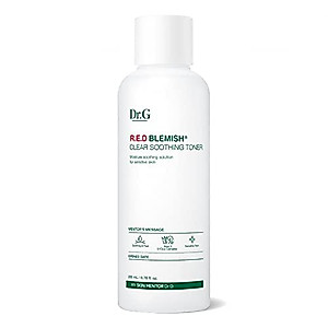 Dr.G R.E.D Blemish Clear Soothing Toner 200mL(6.76 fl.oz.) - Moisturizing Calming Toner That Soothes and Cares Sensitive Skin -